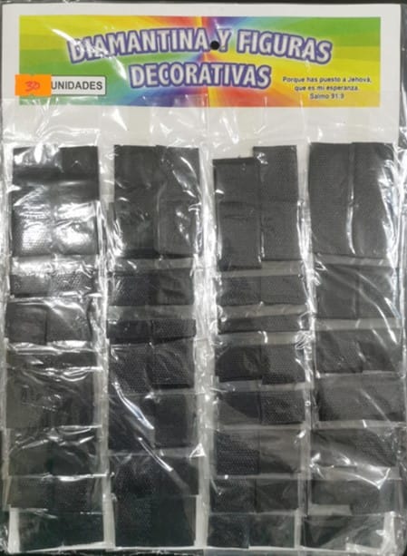 Carton de Velcro POR COLOR - Comerciales Arlan